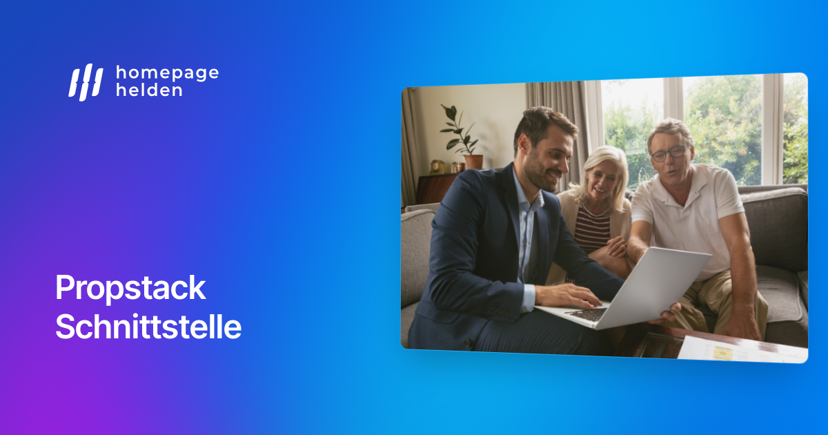 Propstack-Schnittstelle zur Website. Objektdaten zur Website übertragen.